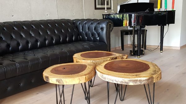 Keys of Interior Design - parota tables set - PAROTAS - Carpentry and ...
